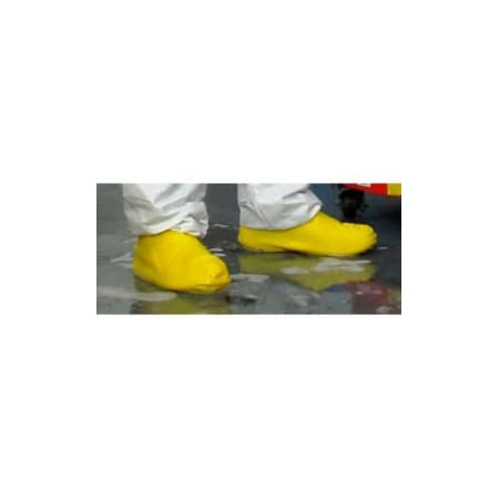 Keystone Safety Heavy Duty Latex Boot/Shoe Covers, Yellow, LG, 25 Pairs ...