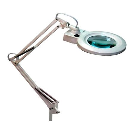 Mg Electronics Magnifying Task Lamp, White, 3-Diopter & 5-Diopter LED ...