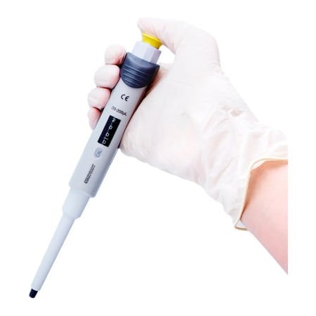 Mtc Bio Halo Single Channel Pipettor, Lightweight, 1-10 ml H6800-10M | Zoro