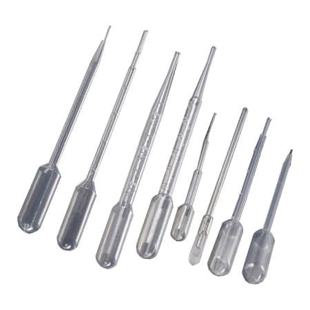 Mtc Bio Large Bulb Transfer Pipette, Graduated to 1 ml, Non Sterile, 5 ...