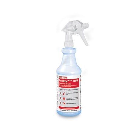 Midlab Facility+ RTU Disinfectant, Unscented, 32 oz, 6PK 04640086 | Zoro