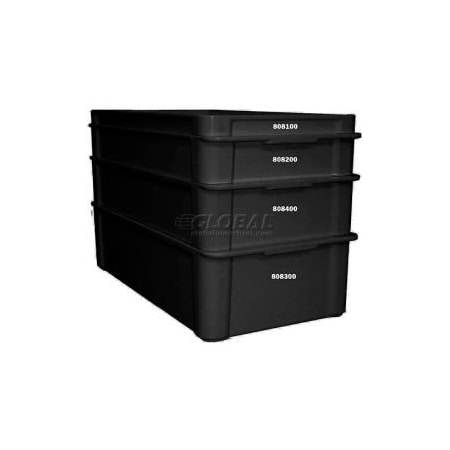Mfg Tray Stackable Storage Tote, 23-3/8 in L x 12 in W x 6 in H ...
