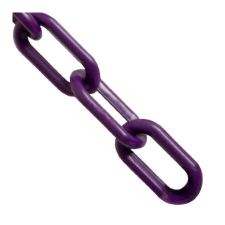 Gec Mr. Chain Plastic Chain, 1in Link, 100'L, HDPE, Purple 10023-100 | Zoro