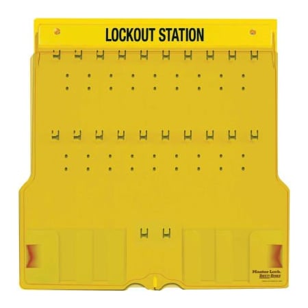Master Lock Master Lock 20 Padlock Station With Cover, Unfilled 1484B ...
