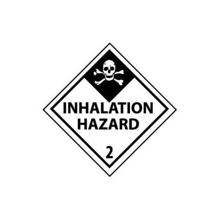 National Marker Co DOT Placard - Inhalation Hazard DL105R | Zoro