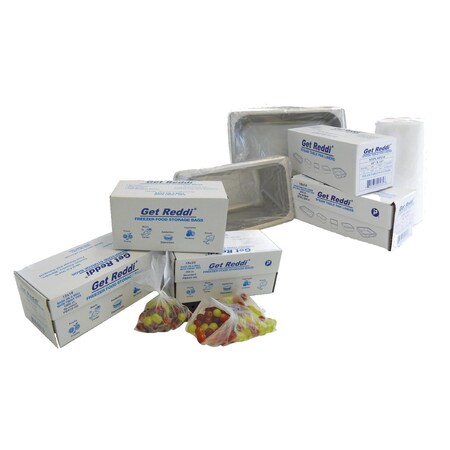 Inteplast Ibs IBS 18x24 HDPE Roll Bag .50 mil 250 per roll PBR24-HD | Zoro