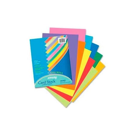 Pacon Pacon Array Heavyweight Card Stock Paper, 8-1/2in x 11in, 65 lb ...
