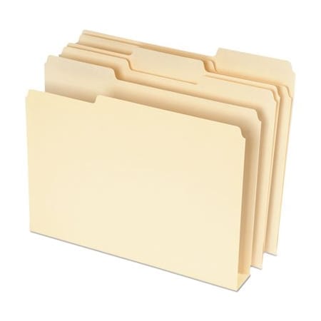Tops Business Forms Pendaflex, DOUBLE STUFF FILE FOLDERS, 1/3-CUT TABS ...
