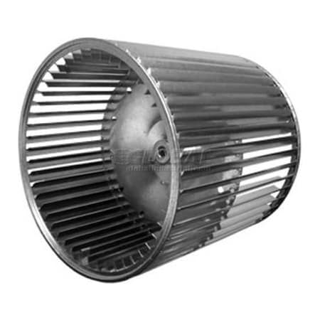 Pem Motors Double Inlet Blower Wheel, 10-5/8in Dia., CW, 10-5/8inW, 1 ...