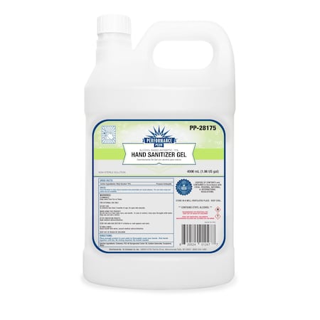 Performance Plus Gel Hand Sanitizer 75% Alcohol w/ Pumps Clear Sq ...