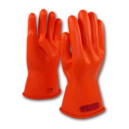 Pip PIP Electrical Rated Gloves, 11inL, Unlined, Smooth Finish, Beaded ...