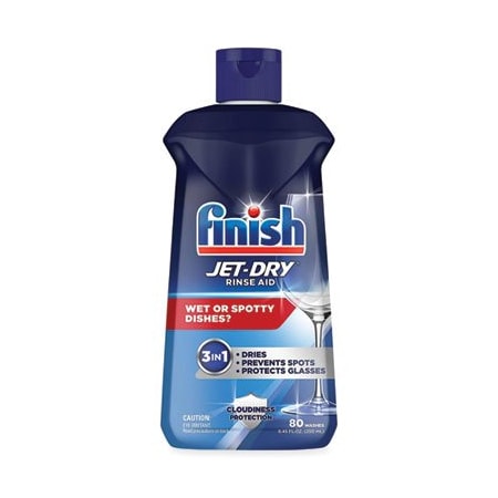 Reckitt Benckiser FINISH, Jet-Dry Rinse Agent, 8.45oz Bottle 75713 | Zoro