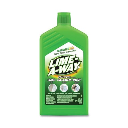 Reckitt Benckiser LIME-A-WAY, Lime, Calcium & Rust Remover, 28oz Bottle ...