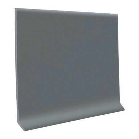 Roppe Vinyl Wall Base 4in x 48in Dark Gray 40C53P150 | Zoro