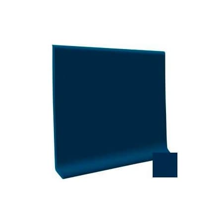 Roppe Cove Base Vinyl 4X1/8X48 - Deep Navy 40C83P139 | Zoro