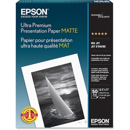 Epson Archival Matte Paper Letter S041341 | Zoro
