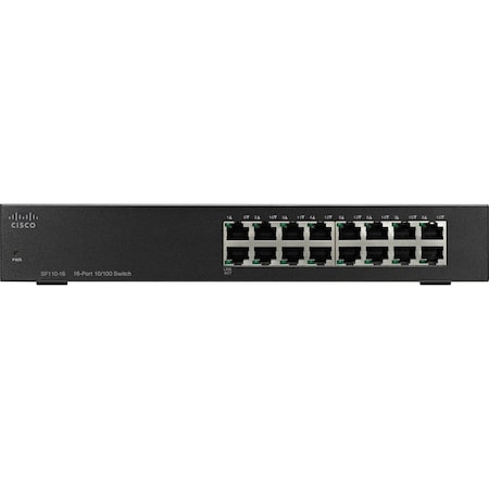 Cisco REFURB SF11016 16 Port Switch SF11016NARF | Zoro