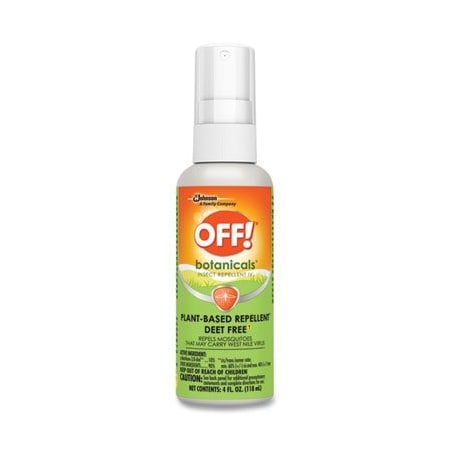 Sc Johnson OFF!, BOTANICALS INSECT REPELLENT, 4 OZ BOTTLE, 8PK 694971 ...