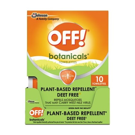 Sc Johnson OFF!, BOTANICALS INSECT REPELLANT, BOX, 8PK 694974 | Zoro