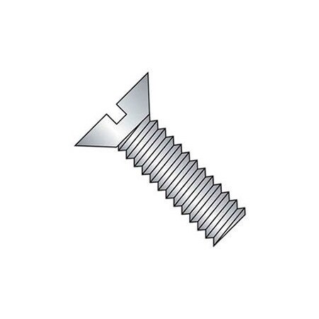 Titan Fasteners M4 x 0.7 x 25mm Machine Screw - Slotted Flat Head ...