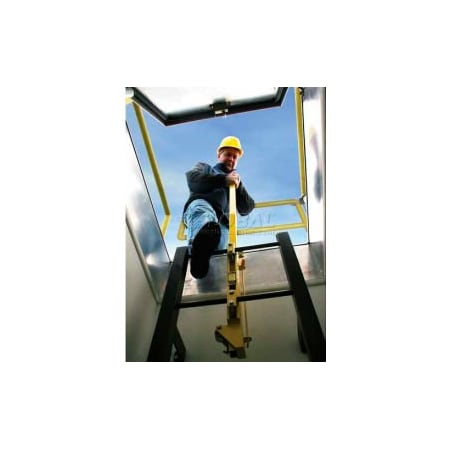 Bilco Co Bilco LU-2 Galvanized Steel Ladder Safety Post LU-2 | Zoro