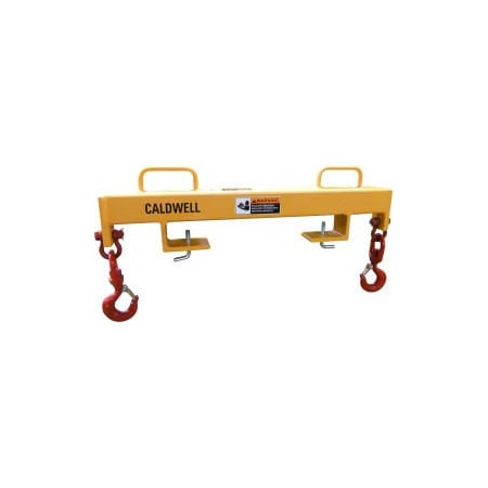 Caldwell Lif-Truc Fork Lift Beam, Double Fork, Double Swivel Hook, 4 ...
