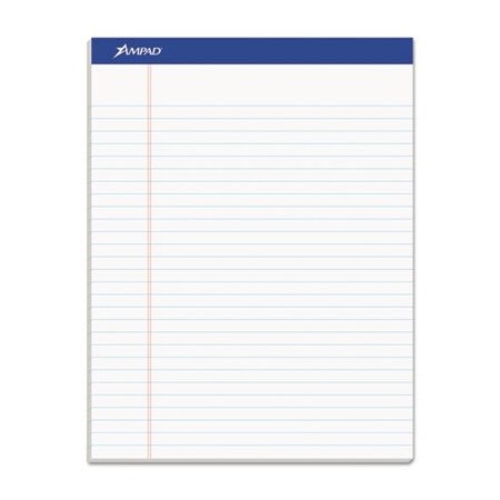 Tops Products PAD, PERF, LTR, WHT, 50SH, RCY Sturdy backing. Perforated ...