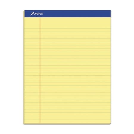 Ampad/ Of Amercn Pd&Ppr Ampad, PERFORATED WRITING PADS, WIDE/LEGAL RULE ...