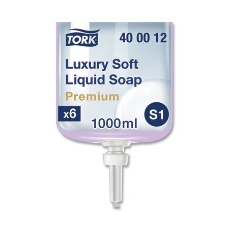 Essity Tork, PREMIUM LUXURY SOAP, SOFT ROSE, 1 L, 6PK 400012 | Zoro