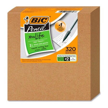 Bic BIC Xtra Smooth Mechanical Pencil, 0.7 mm, HB #2, Blk Lead, Asstd ...