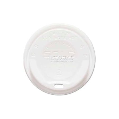 Solo SOLO Gourmet Hot Cup Lids, For Trophy Plus Cups, 12-16 oz, White ...
