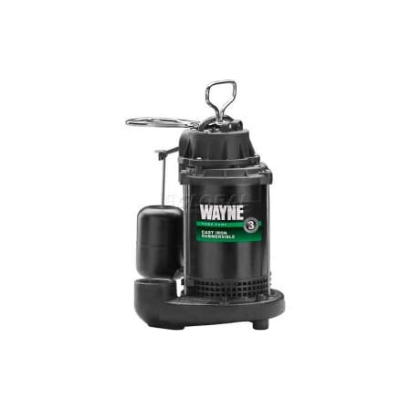 Wayne Water Systems Wayne CDU800 1/2 HP Cast Iron Sump Pump 56270-WYN3 ...
