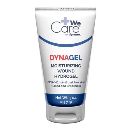 Dynarex DynaGel Moisturizing Wound Hydrogel 3 oz. Tube, Pack of 24 1280 ...