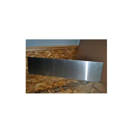 Yale Commercial Rockwood Rectangular Kick Plate, 34-1/2"L x 10"W x 5/ ...