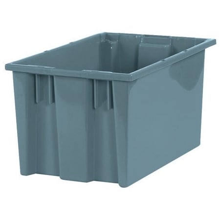 Bsc Preferred Stack & Nest Storage Container, 16 in L x 10 in W x 8-7/8 ...
