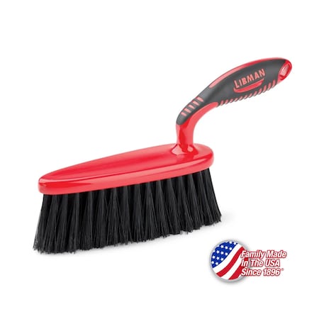 Libman Commercial Work Bench Dust Brush Red, 6PK 526 | Zoro
