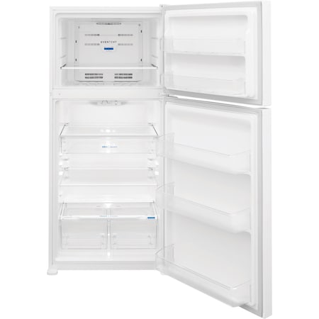 Frigidaire 20.4 cu. ft. Top Mount No-Frost Refrigerator FFHT2045VW | Zoro