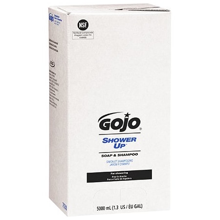 Gojo GOJO Shower Up Soap and Shampoo Refill Box - 5,000 mL, 2PK ...