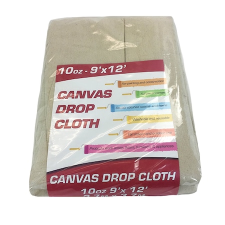 Monarch Brands Drop Cloths, 9in x 12in 10 oz PNP-DROP-9X12-10 | Zoro