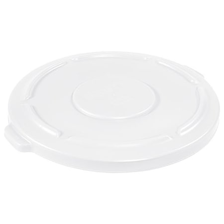 Rubbermaid Rubbermaid Brute Flat Trash Can Lid - 55 Gallon, White ...