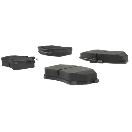 Centric Posi Quiet Semi-Metallic Brake Pads , Posi Quiet 104.07800 104. ...