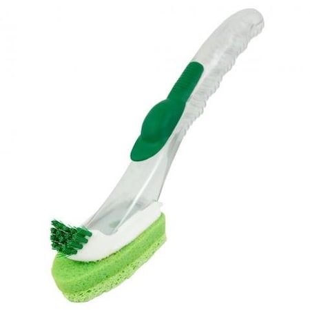 Libman Libman Commercial Glass & Dish Wand With Scrub Brush - 1132 | Zoro