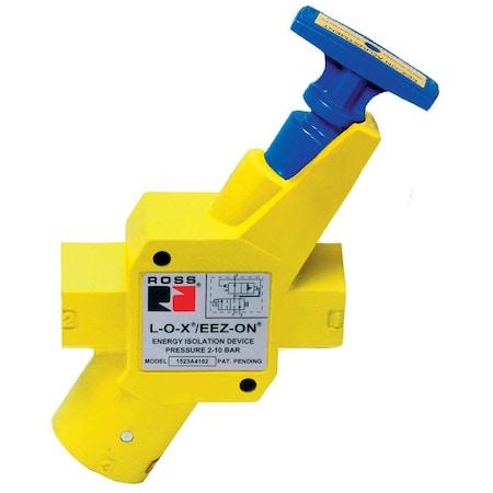 Ross Controls ROSS Manual Pneumatic Lockout Valve With Soft Start ...