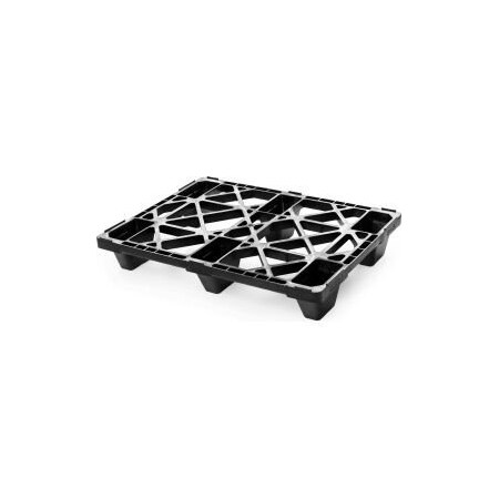 NELSON COMPANY Half Size Nestable Plastic Pallet 31-1/2 x 23-2/3, 2200 ...