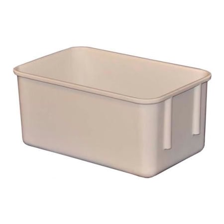 Mfg Tray Nestable Storage Tote, 9-3/4 in L x 6-1/8 in W x 4-1/2 in H ...
