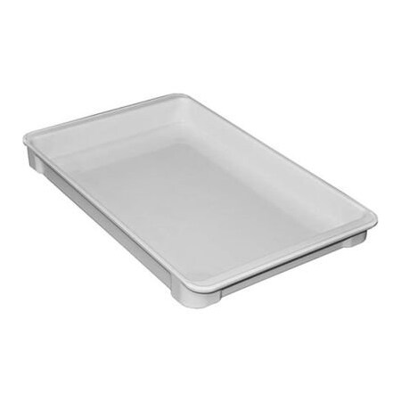 Mfg Tray Molded Fiberglass Toteline Stacking Tote 804008 - 18-3/4"L x ...