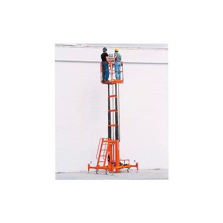 Ballymore Two Person Lift W/ AC Power 19'3" Max Ht, 28"L x 36"W ...