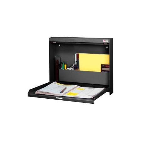 Datum Filing Systems Datum WallWrite Folding Wall Mount Desk, Non ...