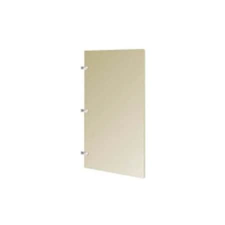 Metpar Corp Plastic Laminate Urinal Screen - 24" W x 42" H Almond ...