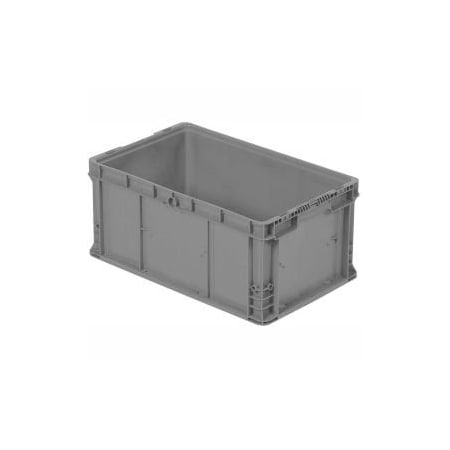 Lewisbins Solid Straight Wall Storage Container, 24 in L x 15 in W x 11 ...
